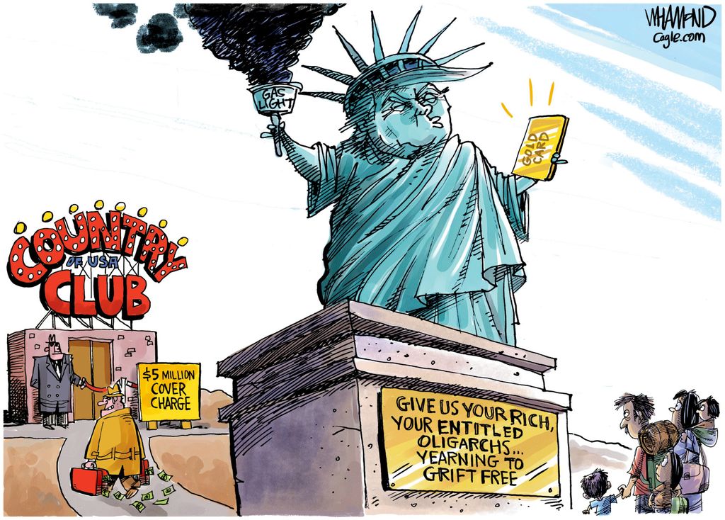 Today's political cartoons - February 28, 2025 | The Week