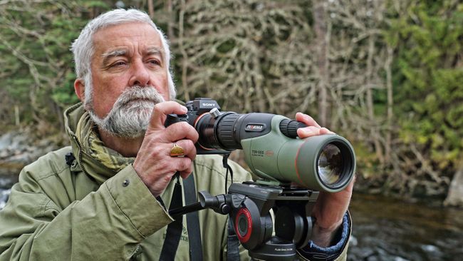 Digiscoping: How to attach your D-SLR to a spotting scope and the ...