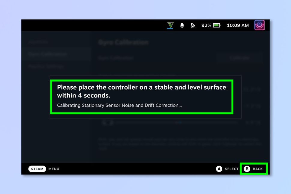 Steam Deck — how to check, calibrate and disable the gyro | Tom's Guide