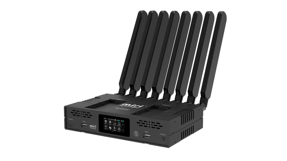 Miri Technologies Unveils Dual-Cellular Bonding Router at NAB Show New ...