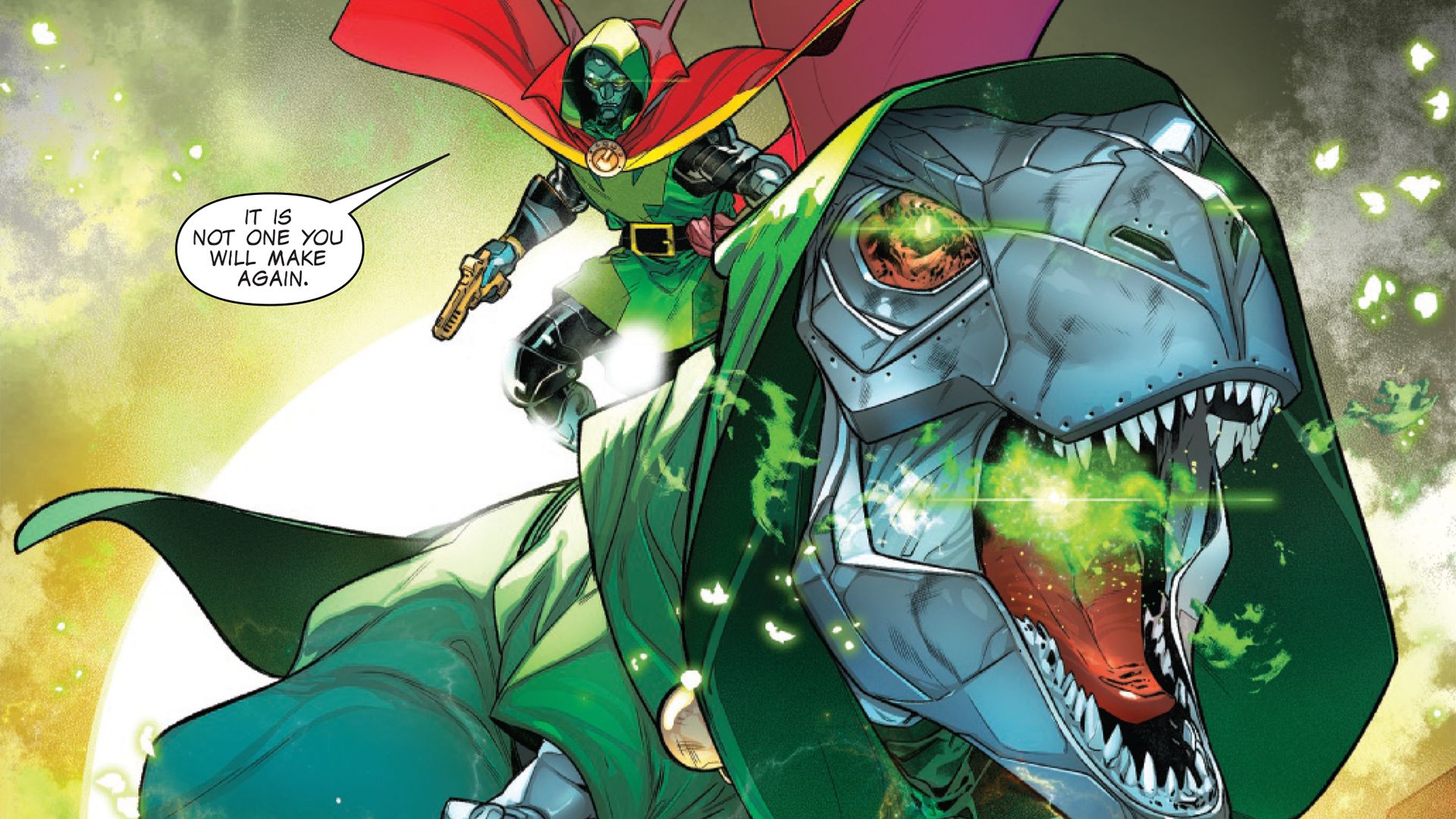 Doctor Doom officially rules the Earth in One World Under Doom #1, and ...