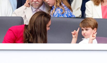 Prince Louis Pulling Funny Faces at the Jubilee in Pictures | Marie Claire