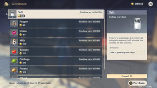 Genshin Impact salt: Here's where to find it | PC Gamer