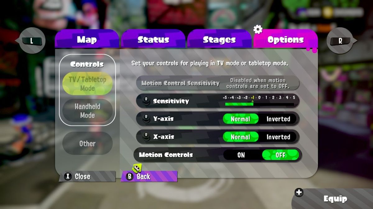 How to turn off motion controls for Splatoon 2 | iMore