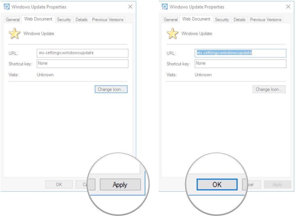 How to create a shortcut to Windows Update in Windows 10 | Windows Central