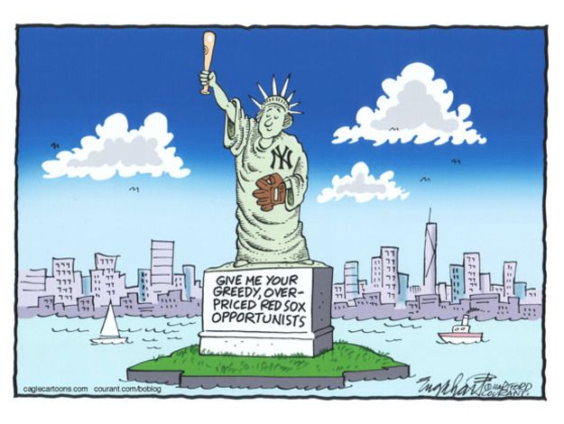 Editorial cartoon sports red sox | The Week
