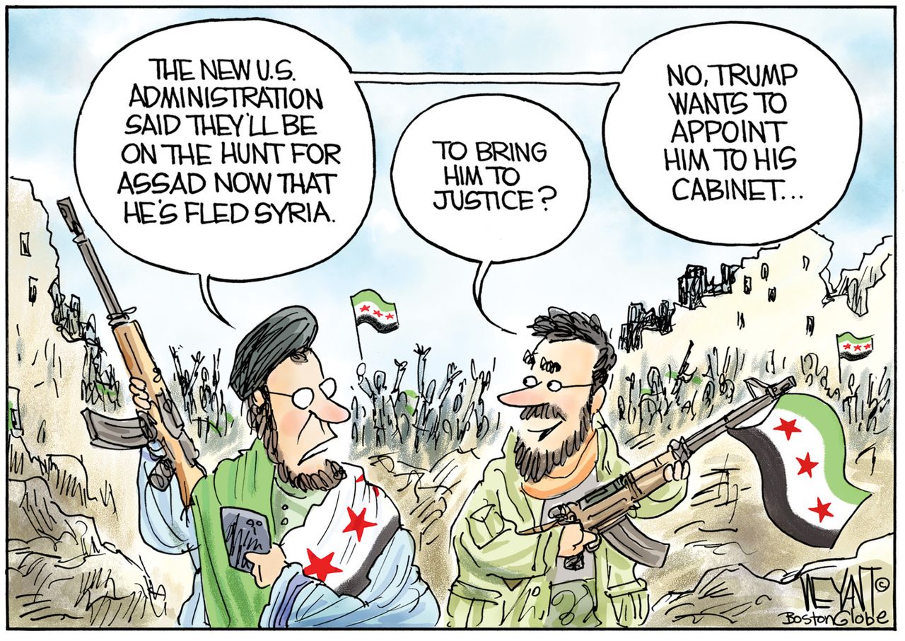 Today's political cartoons - December 16, 2024 | The Week