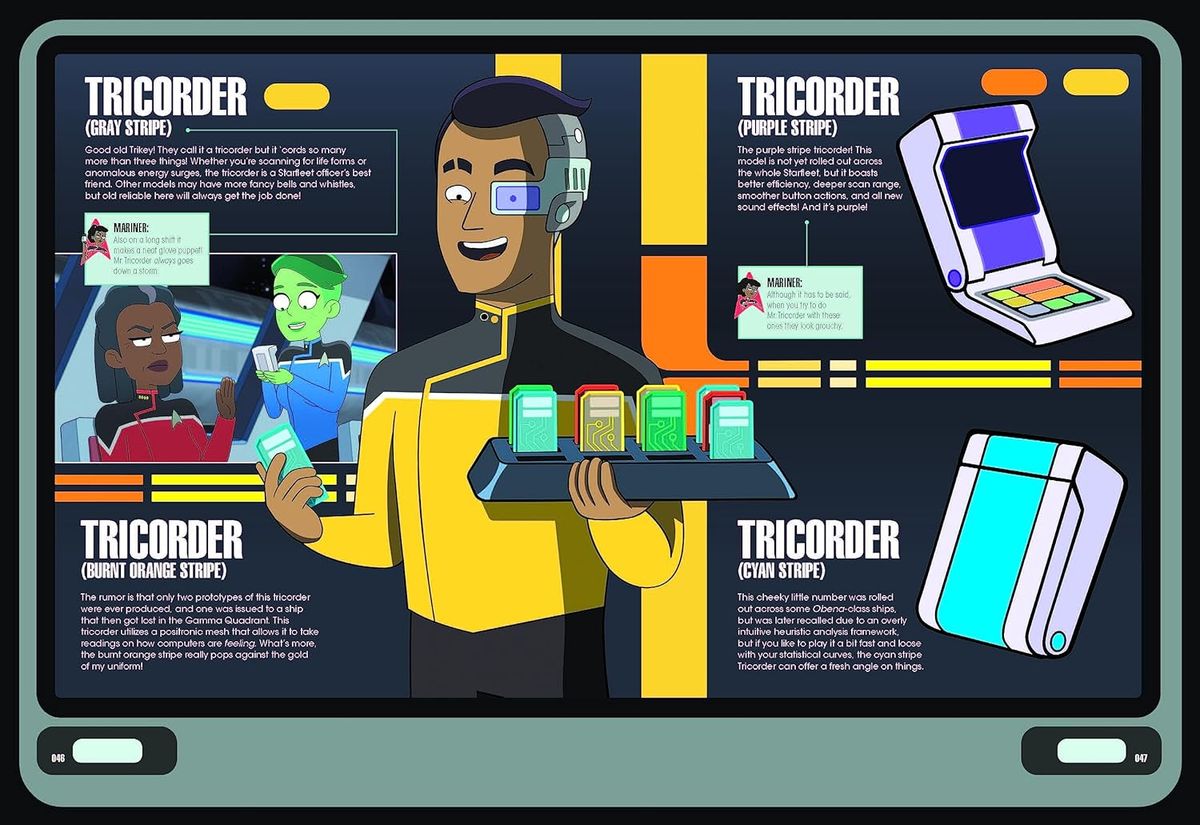 'Star Trek: Lower Decks' crew handbook explains life aboard the U.S.S ...