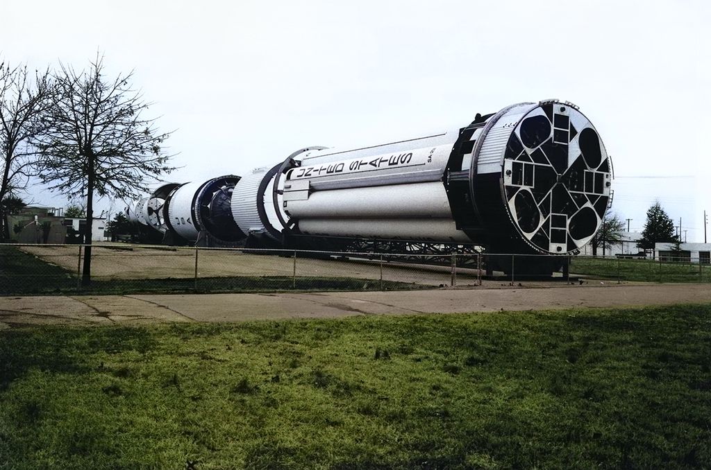 Saturn IB rocket unsafe to keep standing at Alabama rest stop | Space