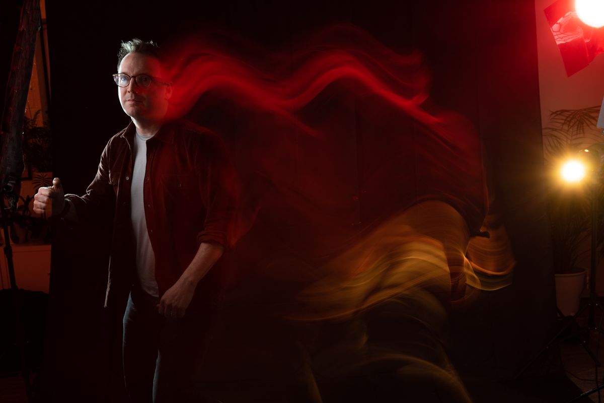 Sports portraits with a twist! Use slow-sync flash for streaky special ...