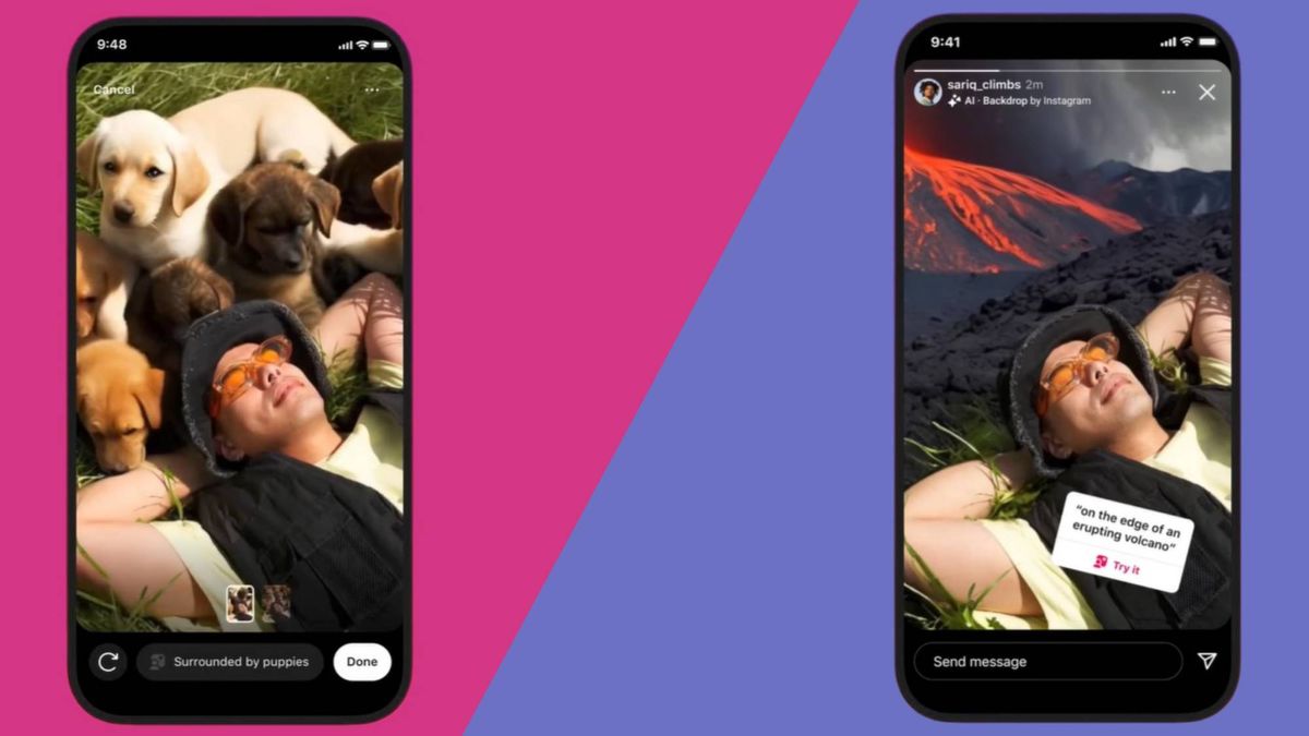 Instagram’s new AI image editor makes your life look more exciting than ...