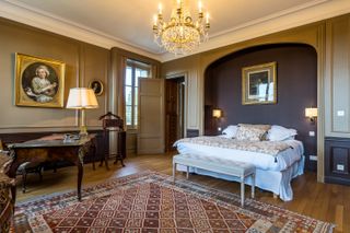 The pink granite chateau that the Cointreau family built in the Loire ...