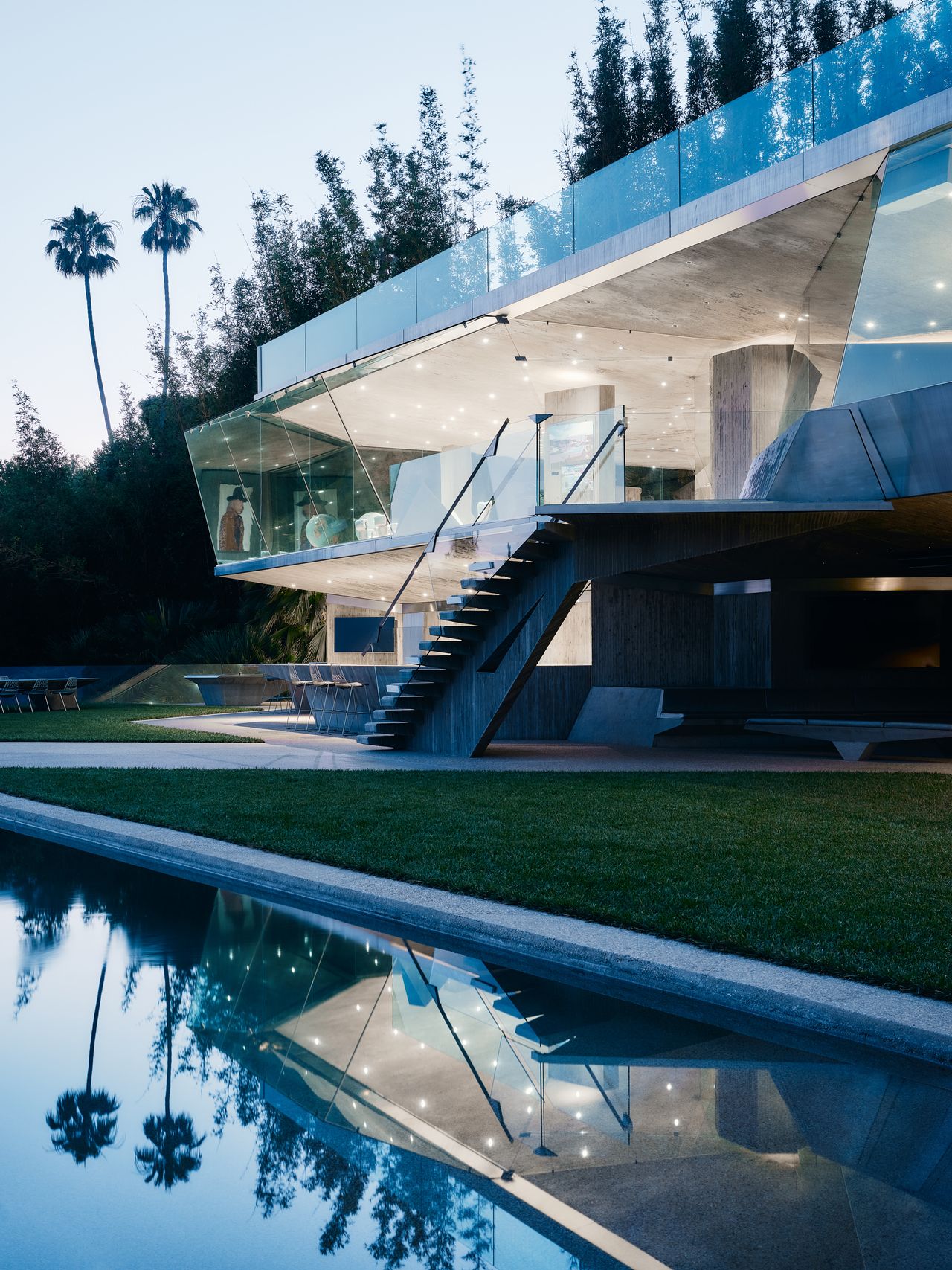 Tour Sheats-Goldstein Residence's entertainment complex | Wallpaper*