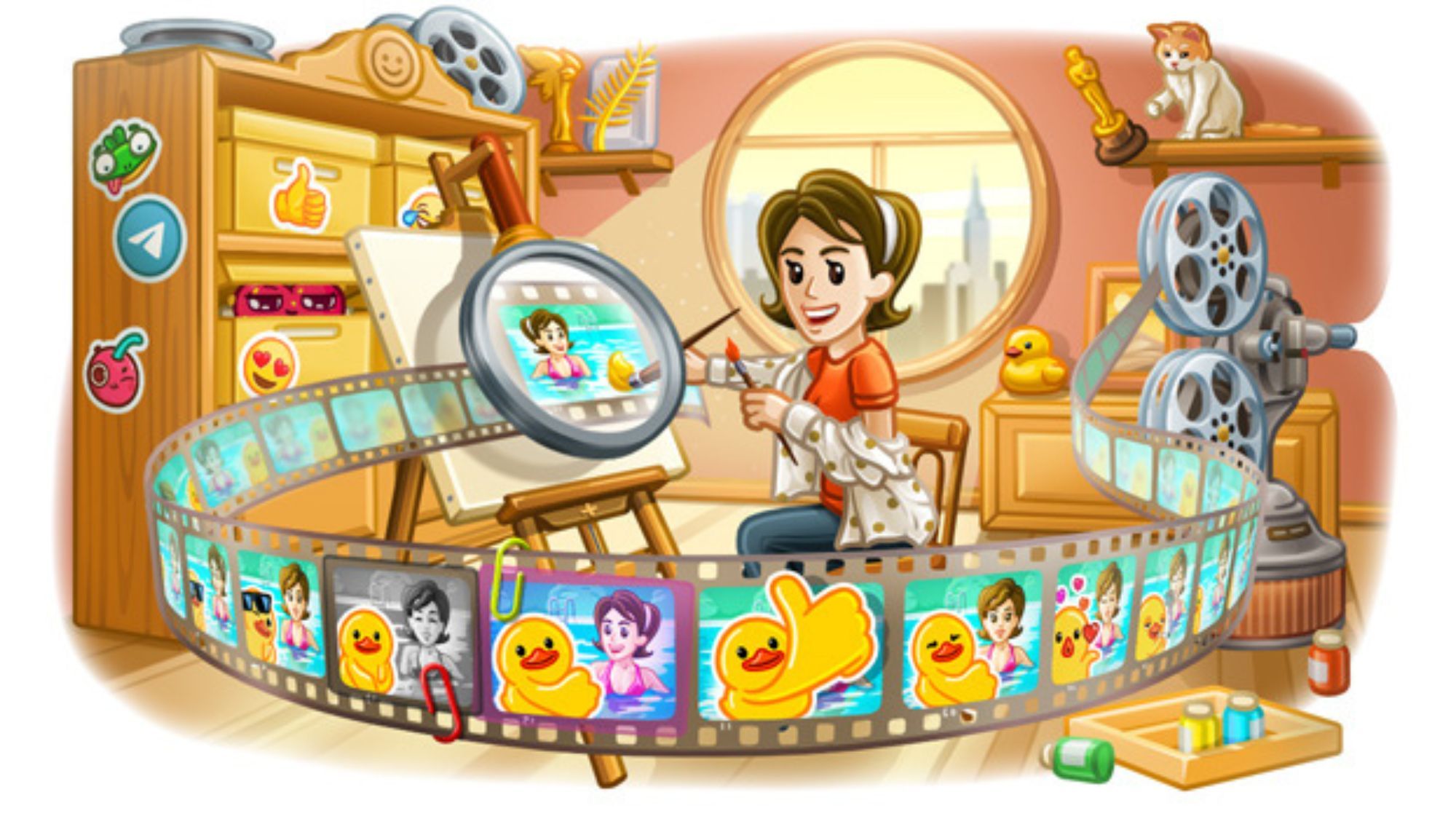 Telegram launches a new editor to create custom stickers | Android Central