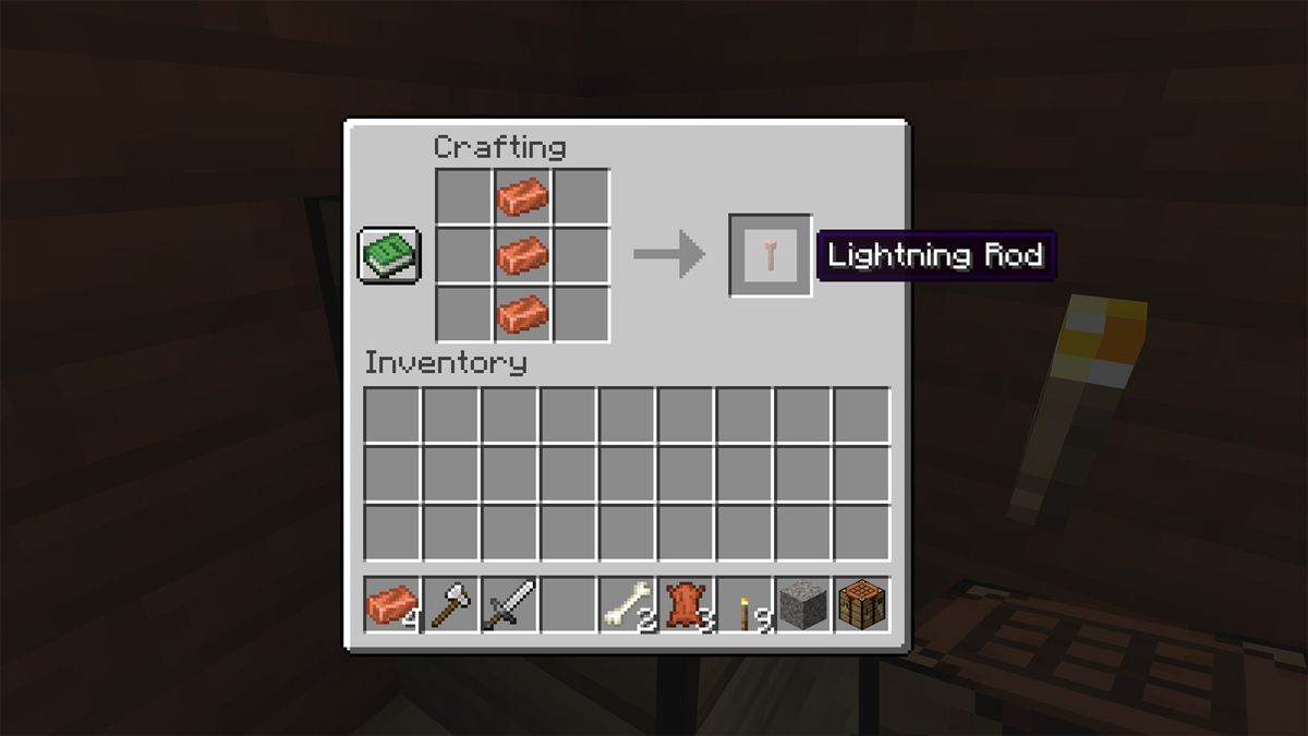 How to craft the Minecraft Lightning Rod and use it | GamesRadar+