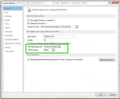 How to Change Outlook 2013 Themes - Color Scheme - LAPTOP | Laptop Mag