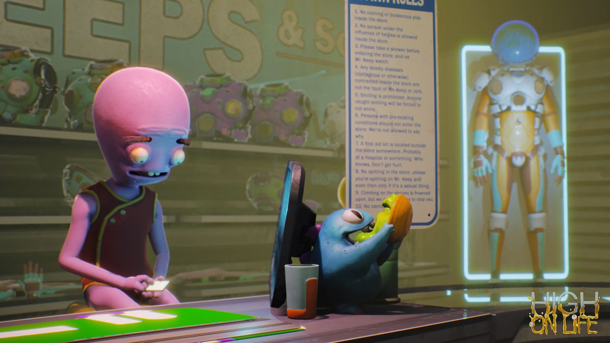 High on Life: How 2022's most divisive game is being brought to life ...