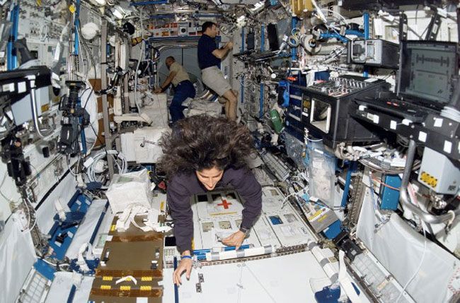 Astronaut Cuts Her Hair in Space for Charity | Space