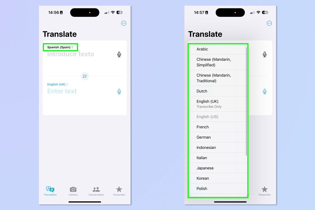 iOS 17.2 brings live translation to the iPhone 15 Pro Action button ...