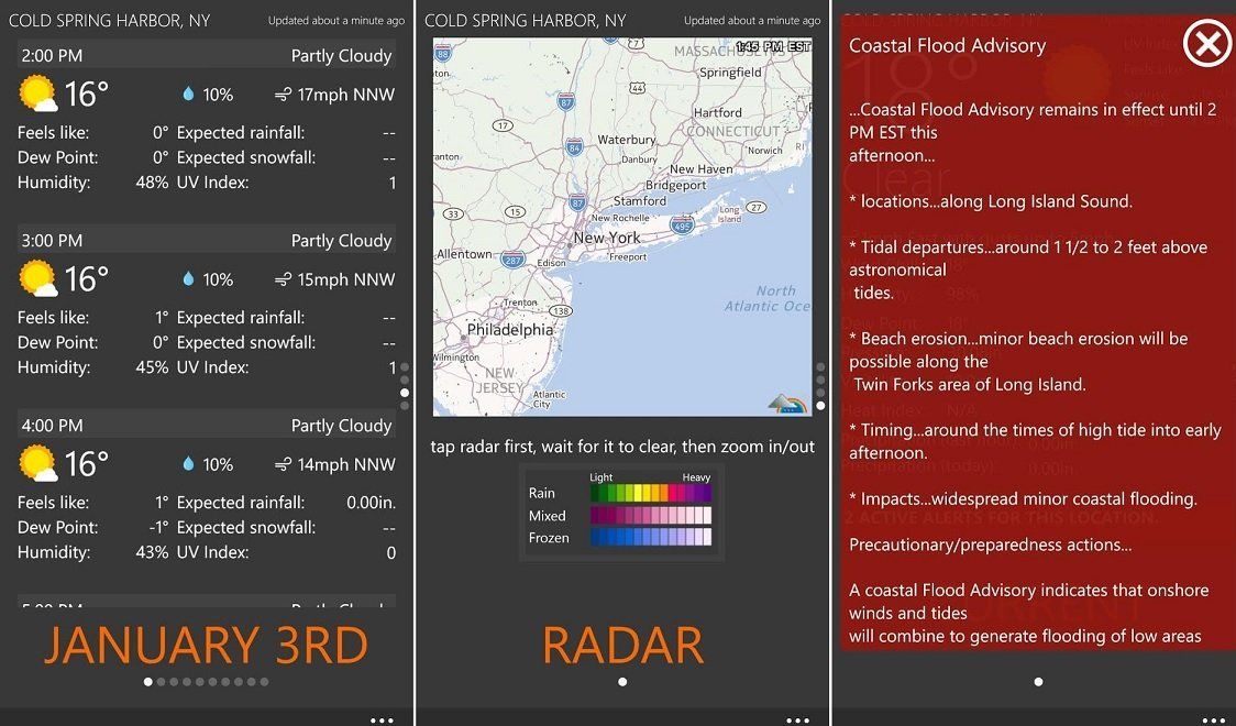 Weather+ now available for download, a powerful and beautiful forecast ...