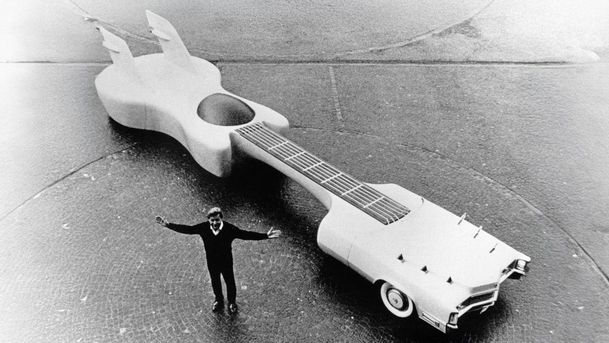 Elvis' 41-foot guitar-shaped Cadillac is being restored | Guitar World