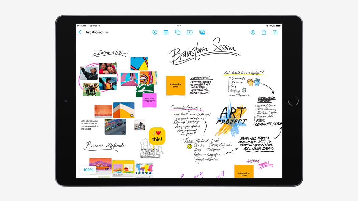 I never knew you could use an iPad for mindfulness, until now ...