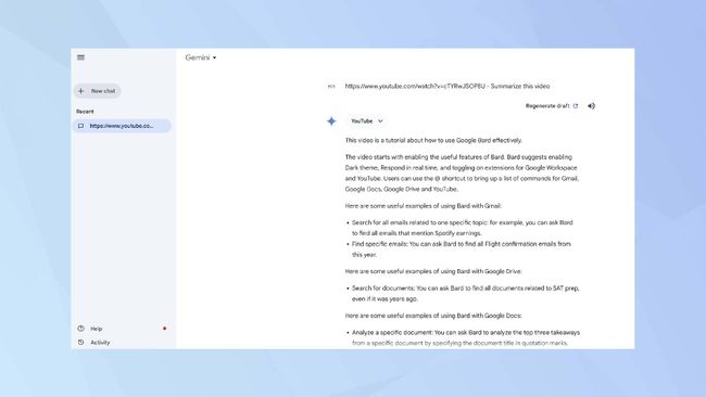 How to use Google Gemini to summarize a YouTube video | Tom's Guide