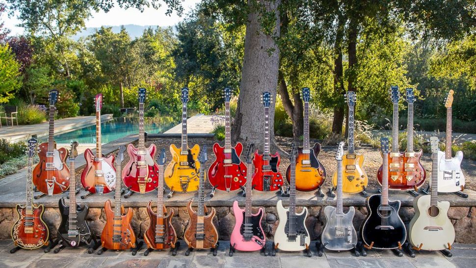 Get a Close Look at Jerry Garcia's Iconic "Alligator" Strat in this ...