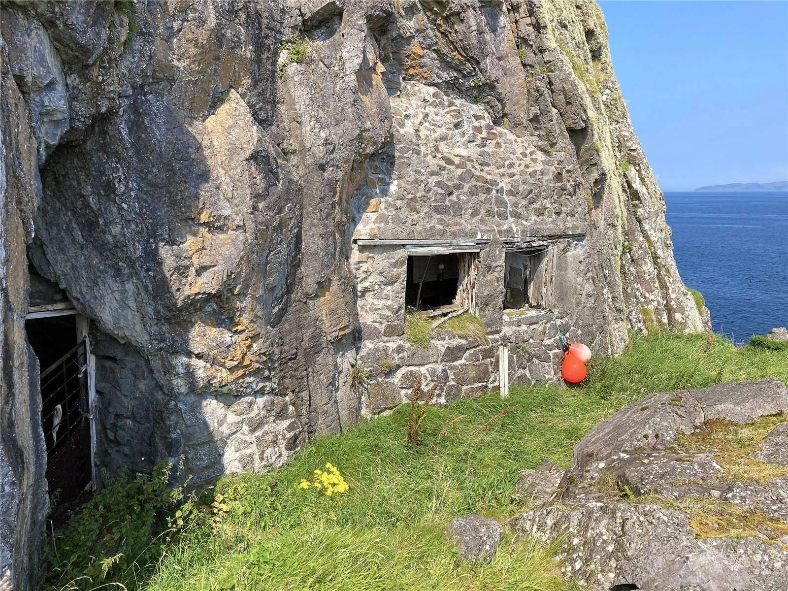 One of Scotland's last untouched private islands, with a 'cave house ...