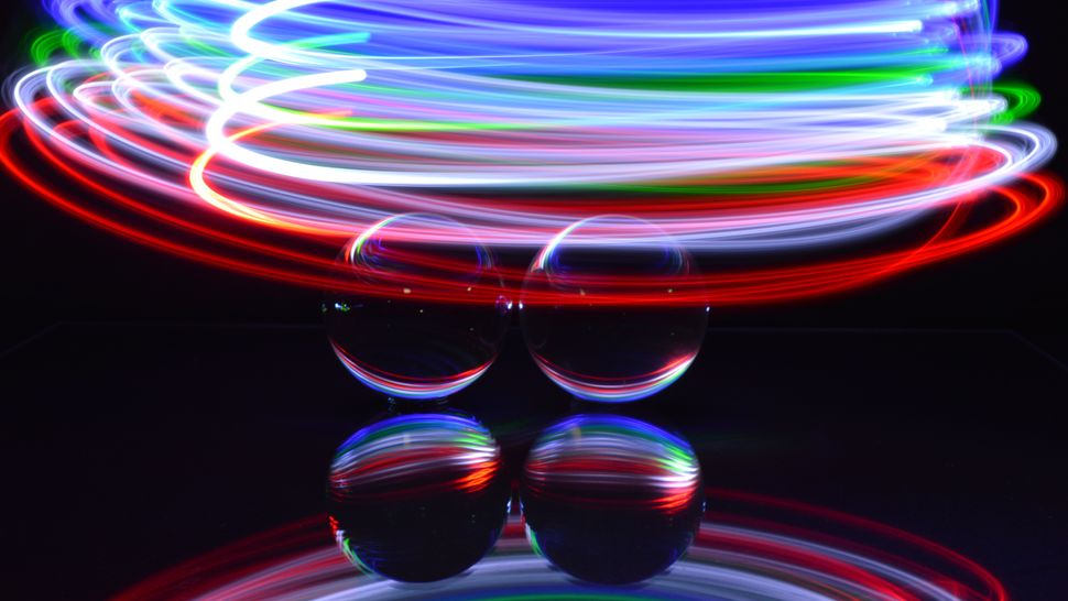 Magical marbles: shoot long-exposure light trails at home, with ease ...