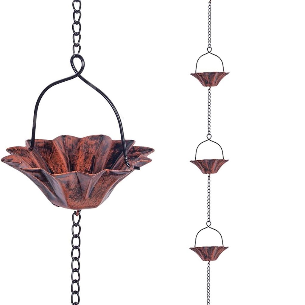How to choose a rain chain: 4 key steps | Homes and Gardens