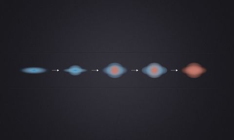 Colossal Ancient Galaxies Die from the Inside Out | Space