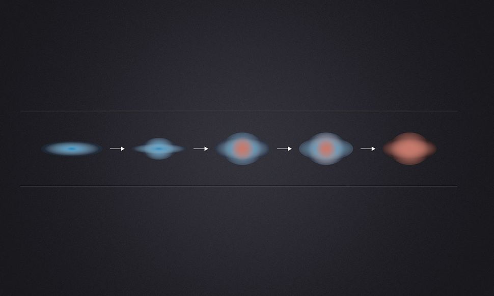 Colossal Ancient Galaxies Die from the Inside Out | Space