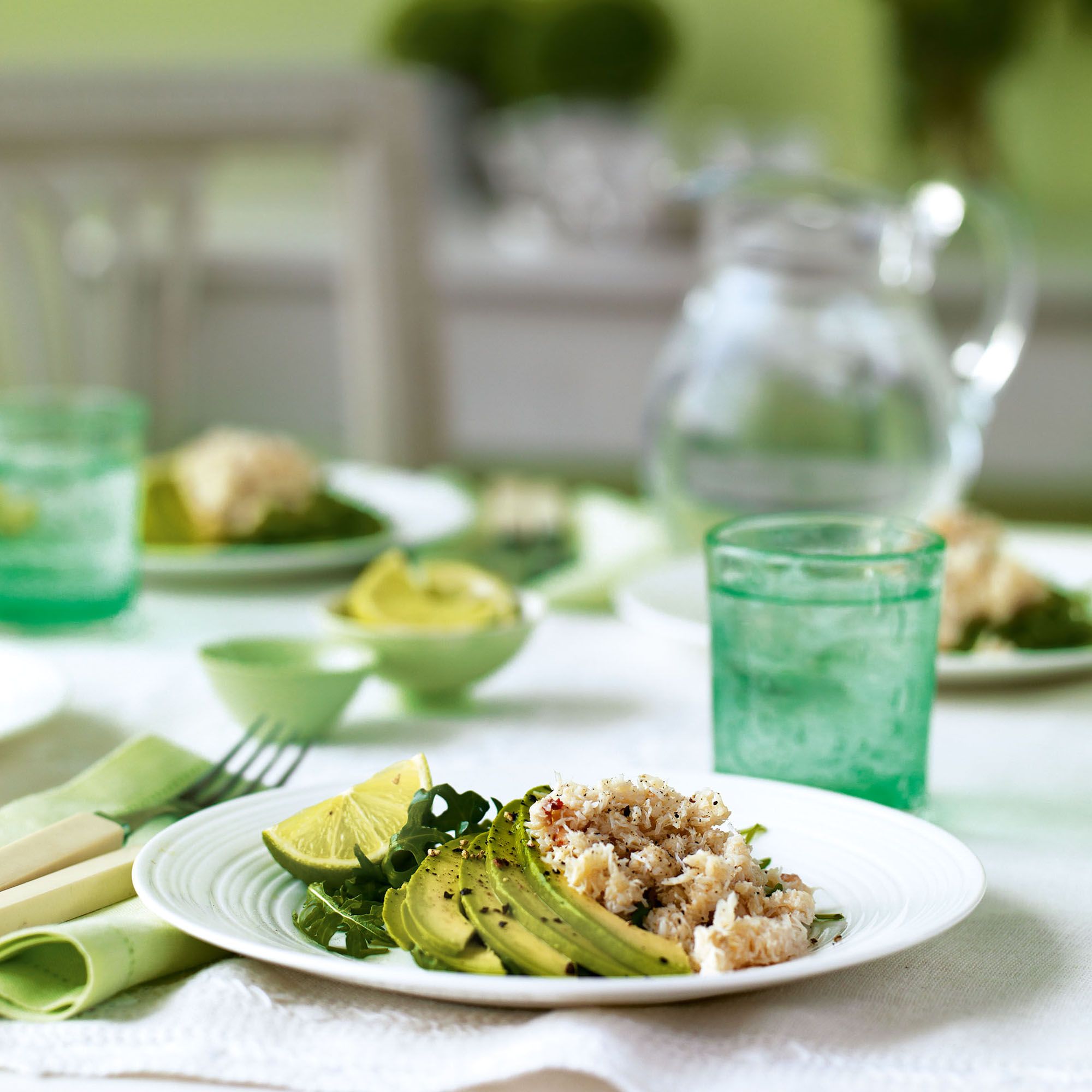Crab, Rocket and Avocado Salad | Snack Recipes | Woman & Home
