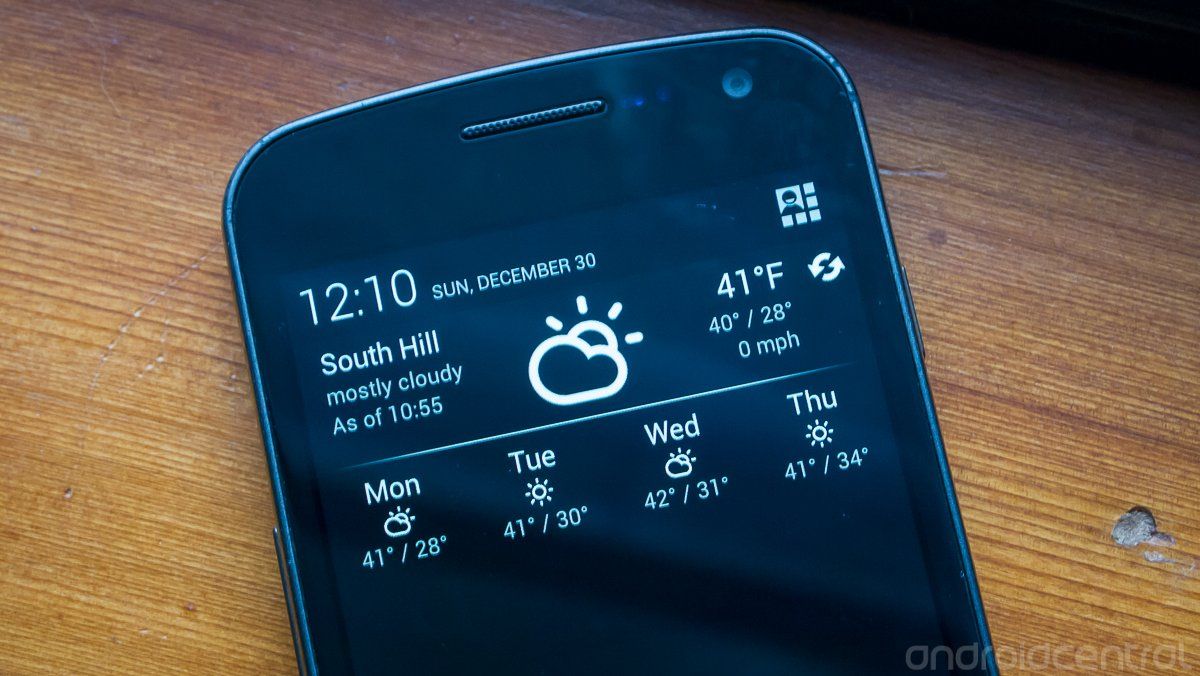 Notification Weather: an elegant way to check the forecast | Android ...