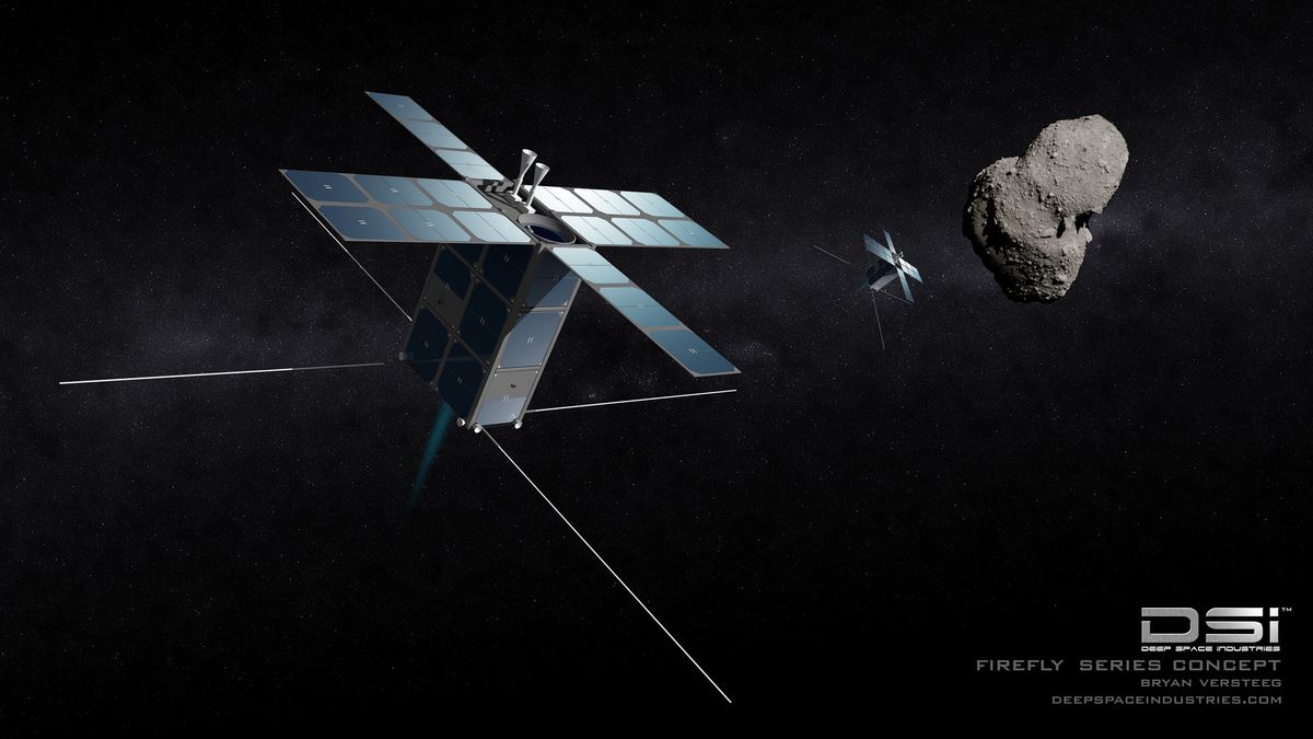 Deep Space Industries Asteroid Mining Vision Gallery Space
