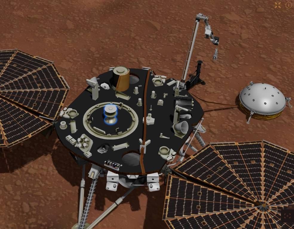 Mars InSight in Photos: NASA's Mission to Probe Core of the Red Planet ...