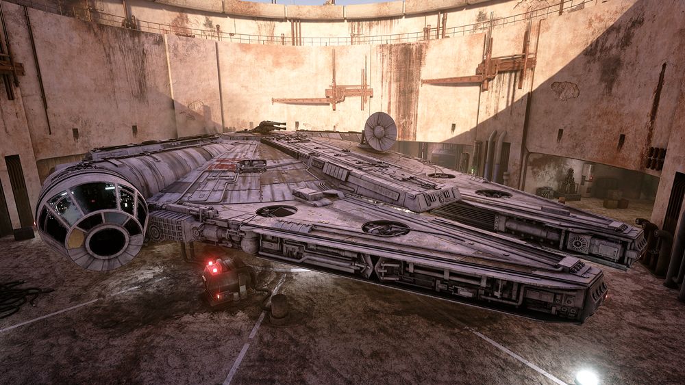 Discover how this stunning Millennium Falcon model was made | Creative Bloq