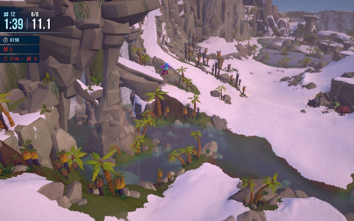 Lonely Mountains: Snow Riders review | PC Gamer