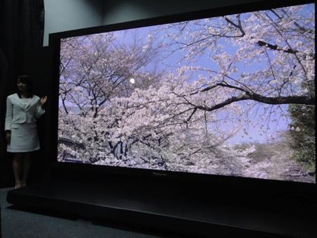Panasonic and NHK unveil world's largest 8K plasma display | What Hi-Fi?