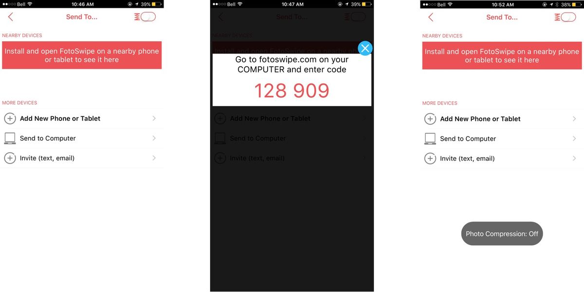 How to share full-quality photos between an iPhone and Android phone ...