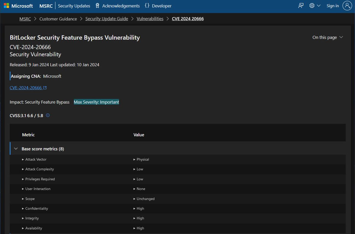 Microsoft Kb5034441 Windows 10 Security Patch For Bitlocker Bypass Is Leading To Errors And Has