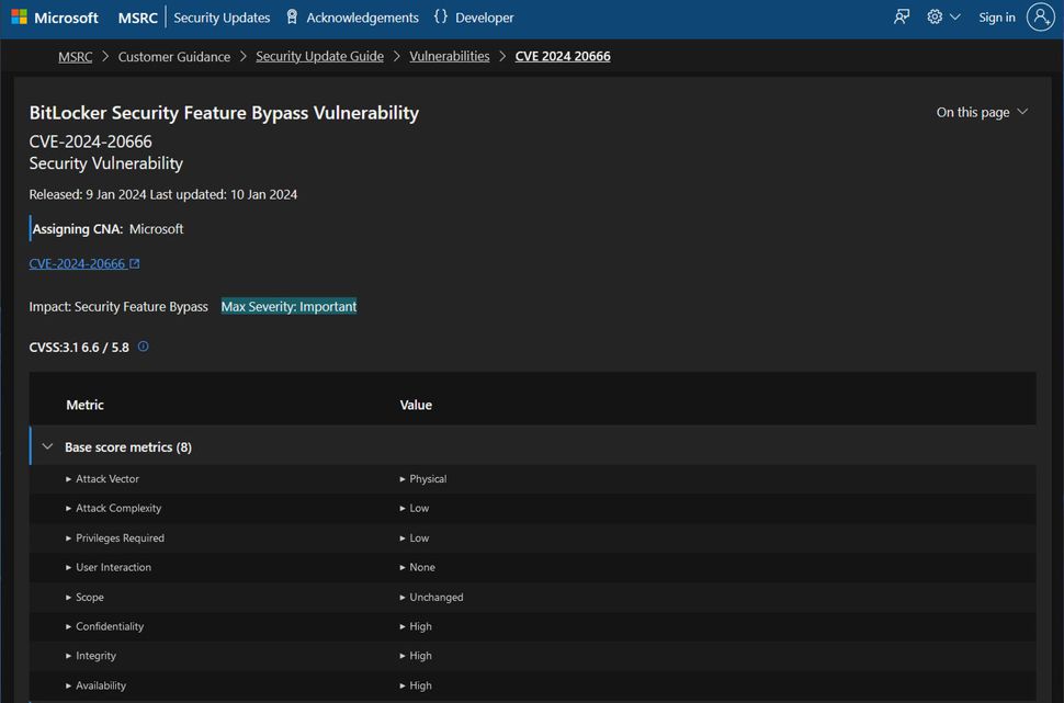 Microsoft Kb5034441 Windows 10 Security Patch For Bitlocker Bypass Is