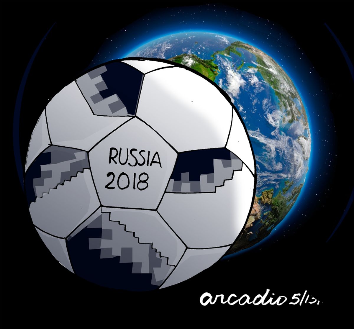 Editorial Cartoon World FIFA World Cup Russia | The Week