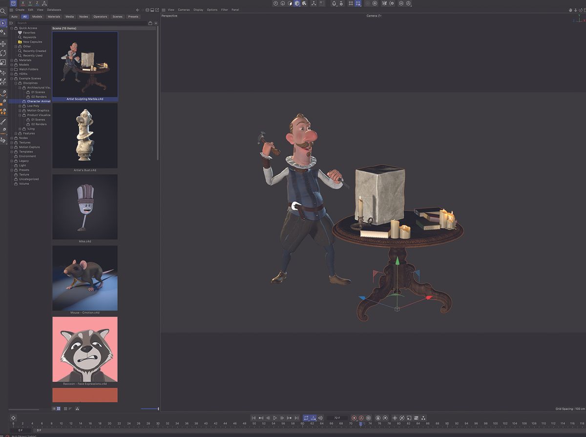 How to assign a texture to an Alembic file in Cinema 4D | Creative Bloq