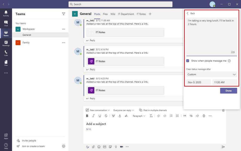 How to change status settings on Microsoft Teams | Windows Central