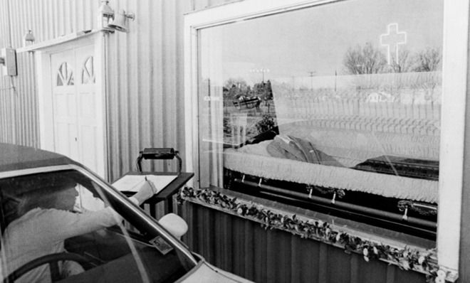 What drive-thru funerals say about death in America | The Week
