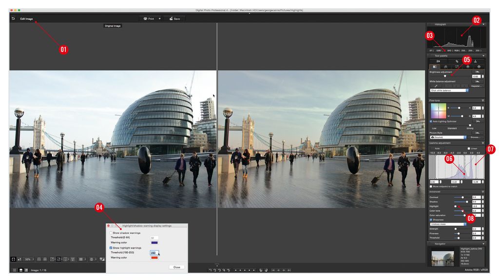 How to use Canon Digital Photo Professional – Canon DPP part 4 ...