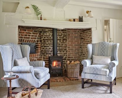 A fairy-tale thatched cottage updated with a light and tranquil ...
