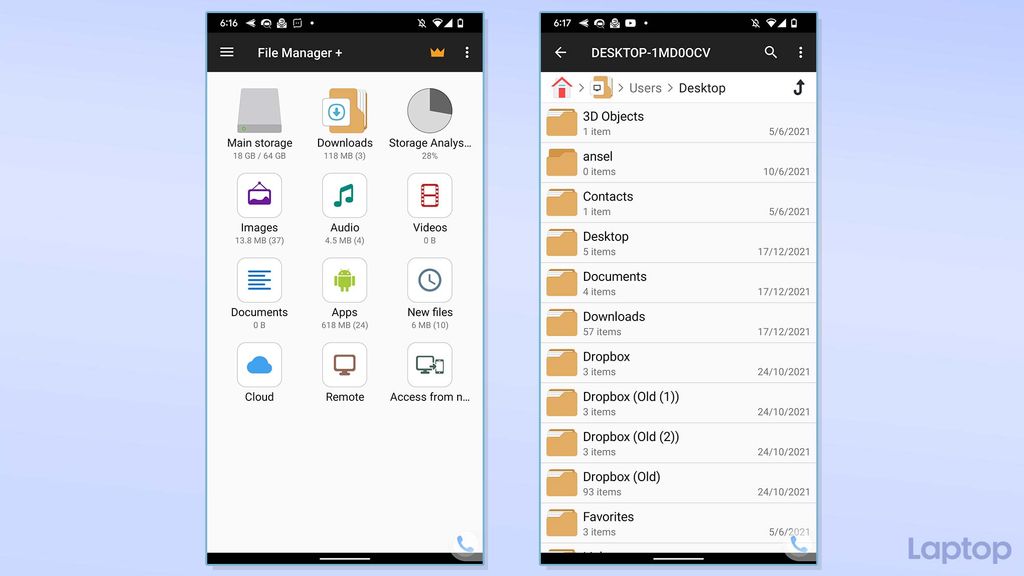 How to wirelessly transfer files between your phone and PC | Laptop Mag